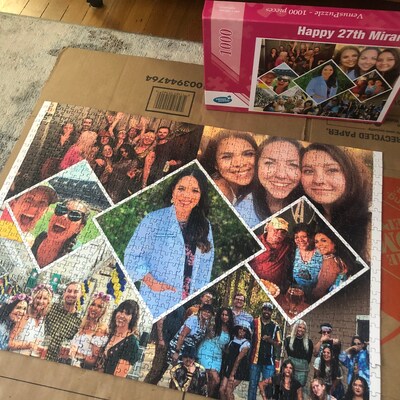 Custom Photo Puzzle 1000 Pieces, Personalized Photo Puzzle / Custom Photo Jigsaw From Your Own ...