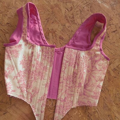 Corset Sewing Pattern Cottagecore Pattern Renaissance Milkmaid Stay ...