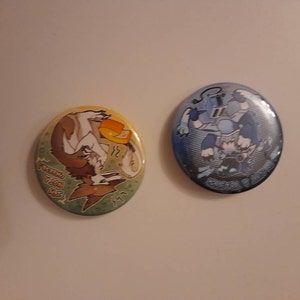 Protogen & Sergal MAGNET / BIG BADGE: Protogen is Not a Toaster and ...