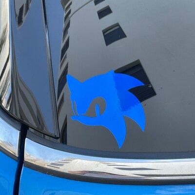 Video-game Sonic Vinyl Sticker/decal - Etsy