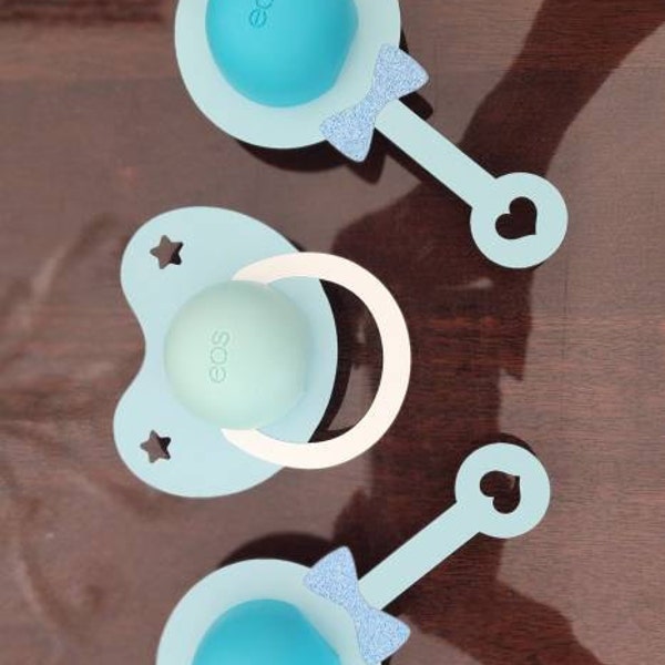 Eos Baby Shower Favors, Rattle, Eos Lip Balm Favor, Baby Shower Lip ...