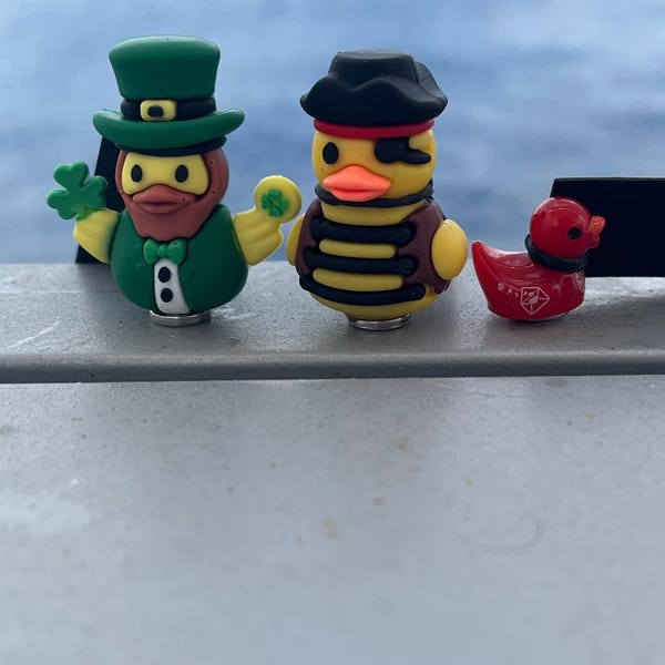 Mini Leprechaun Rubber Ducks | St. Patrick’s Day - Custom Tags, Magnet ...
