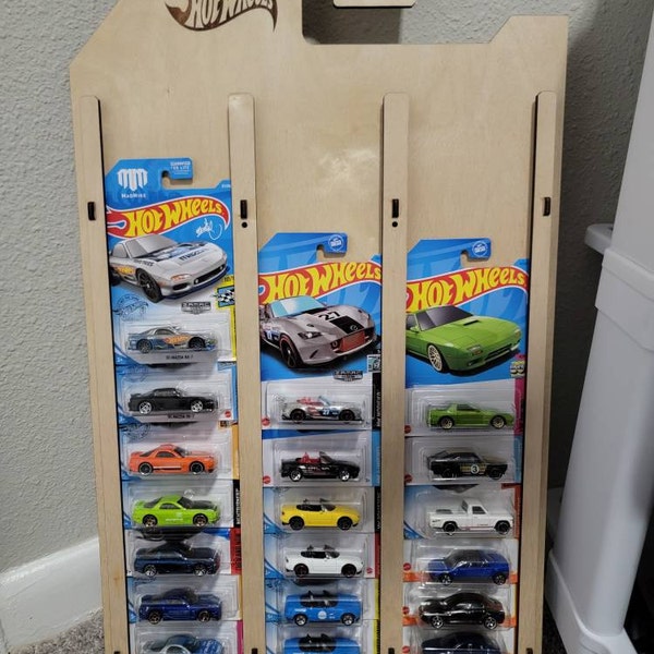 Collectors Toy Car Storage Rack Roughly Hold 50 Cars - Etsy