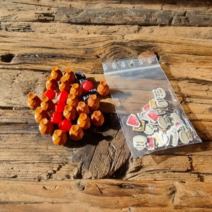 Fire Tokens for Nemesis & Nemesis: Lockdown 12 Pieces - Etsy