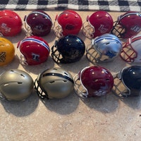 Premium Custom Pocket Pro Football Helmet 1 Helmet Many Different ...
