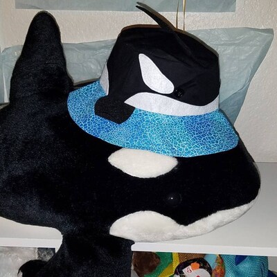 Great White Shark Fish Sun Hat for Kids and Adults. Great Bucket Hat ...