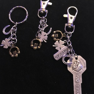 Key Chain Swivel Lobster Claw Clasp With Attached Chain Iron Based ...