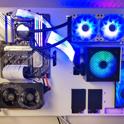 Wall Computer, Computer Wall Mount, Space Case, Open Case, Full ATX ...