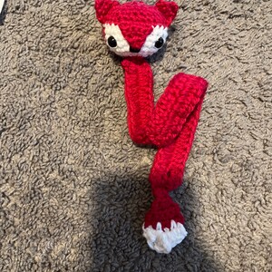 CROCHET PATTERN Simple Fox Bookmark Crochet Amigurumi Bookmark - Etsy