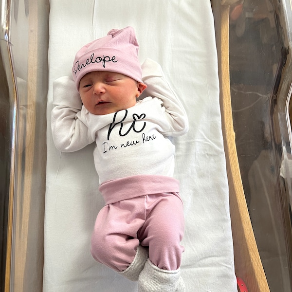 Baby Girl Coming Home Outfit, Girls Go Home Outfit, Newborn Girl Coming ...