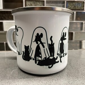 Black Cat Ukiyo-e Style Art Spiral Bound Journal, Cat Japanese ...