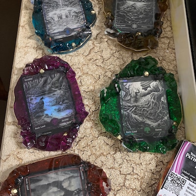 Aurora Borealis Magnets/mini Paintings - Etsy