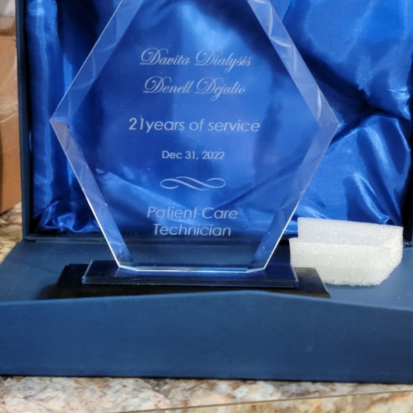 Removable Gavel on an American Walnut Base. Appreciation Award ...