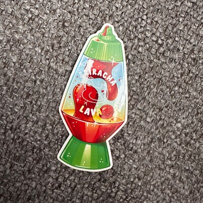 Rainbow UFO Sticker Transparent Sticker Vinyl Sticker Die Cut Sticker ...