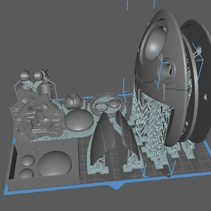 Spacebobs Full Gonk Droid Inspired inc Feet 3D Printable Fan - Etsy