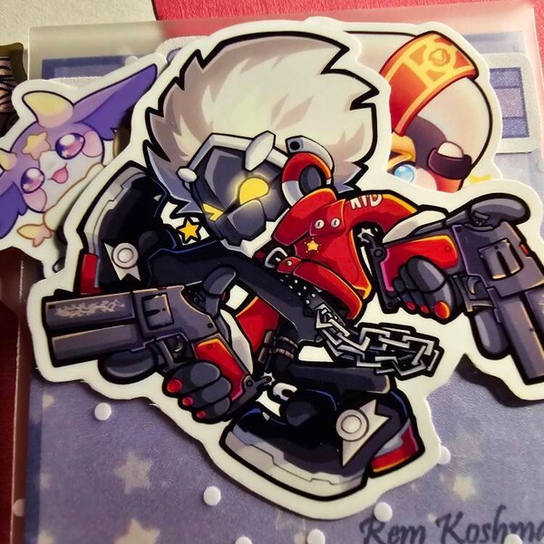 Honkai Star Rail Waterproof Vinyl Stickers - Caelus, Stelle, March 7th, Dan Heng, Pom-pom, Sampo ...