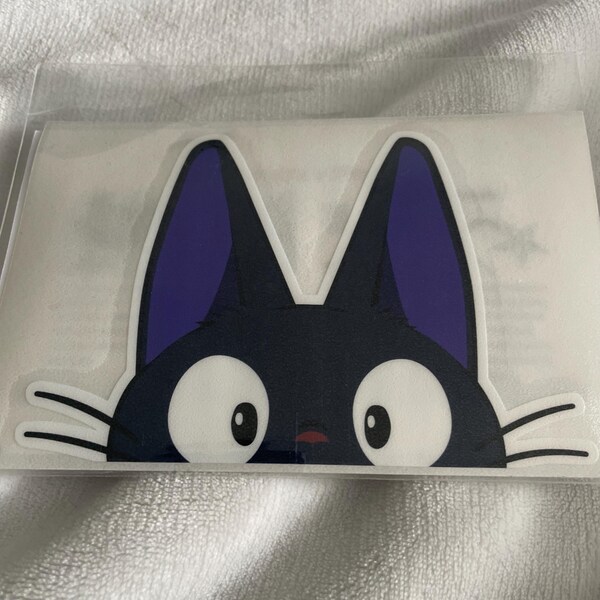 Bluey Peeker - Glossy White Cut Vinyl Car Decal - Multiple Sizes! - Etsy