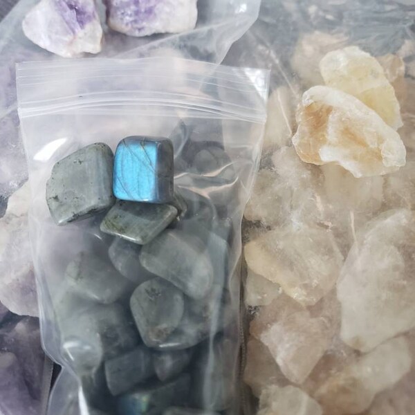 Labradorite Tumbled Stones-tumbled Labradorite-polished Labradorite ...