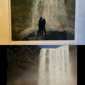 Sheep and Lamb Tin, Small Round Storage Box With Scottish Cottage Scene ...
