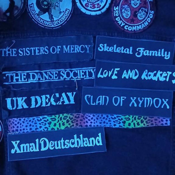 Vixen Handmade, Hand-painted Patch (more Info in Description!) - Etsy