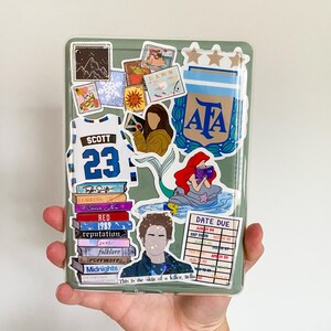 Happy Place Book Stack Sticker - Etsy