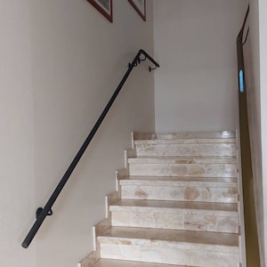 Wooden Handrail From 50 Cm to 350 Cm, Made in Italy Product, Model ...