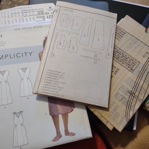 Uncut Butterick Sewing Pattern 6399 Misses' Drop-waist - Etsy