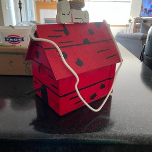 Snoopy Woodstock Mailbox Fence Line Topper Top Large Outdoor Decoration ...