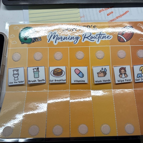 Morning, Afternoon & Evening Routine Chart, Planning Toddler Bedtime ...