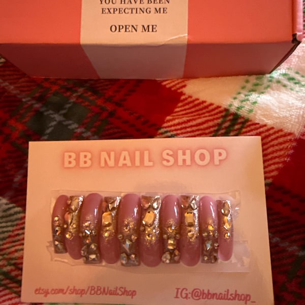 Candy French Bling Set - Etsy