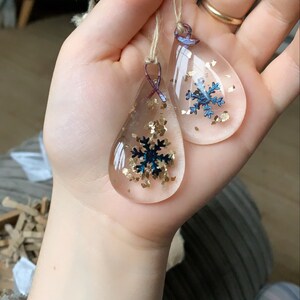 Christmas Decoration Glass Pear-drops Add to a Wreath/gift, Hang From ...