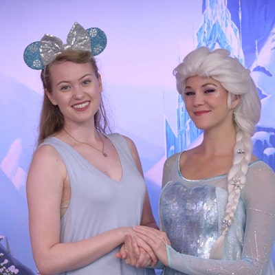 The Ice Queen Handmade Mouse Ears Headband - Etsy