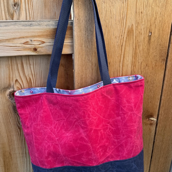 The Steeltown Tote, PDF Sewing Pattern - Etsy
