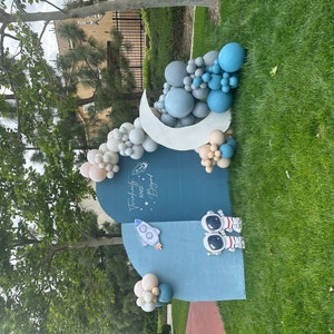 God Bless Baptism Wall Decal for Balloon Arch Balloon Arch - Etsy