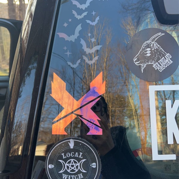 X EDM DJ Car Decal-vinyl Decal Sticker - Etsy