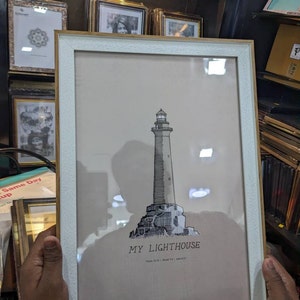 My Lighthouse Print, DIGITAL PRINT, I Am the Light of the World, Jesus ...