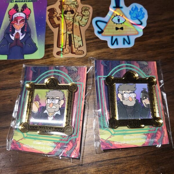 Gravity Falls Pin Lenticular Fanart - Etsy