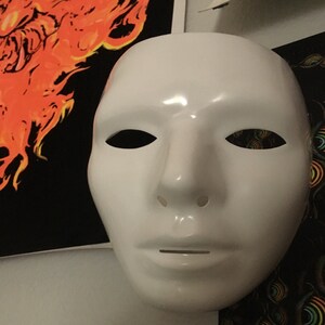 Cesar/caesar 1983 Blank Male Mask RECASTS Kabuki Mask Joey - Etsy