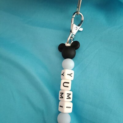 Disney Inspired Personalised Keyrings/ Bag Tags - Etsy