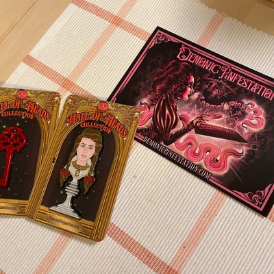 Dead Inside Casket Moving Enamel Pin Cemetery Funeral Mortuary Science ...