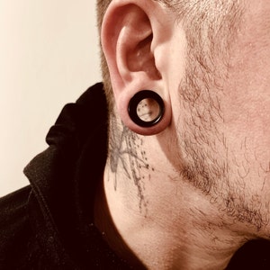 Boucles d'oreilles Tibet / Népal à porter avec Plugs | Etsy France