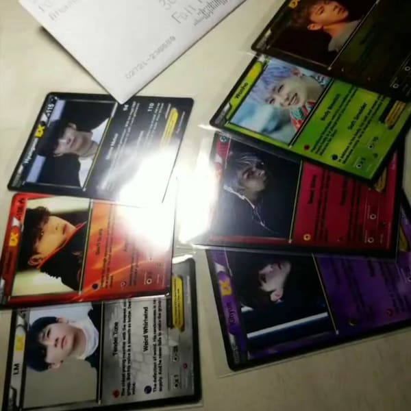 Monsta X Pokèmon Cards - Etsy