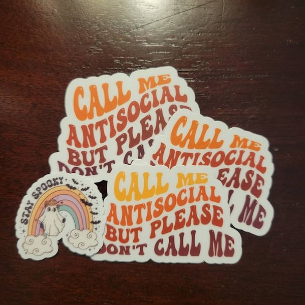 ADHD Sticker, Sorry I Forgot Again, Cute Forget-me-not Flower Laptop ...