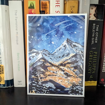 Velaris Painting Print Gouache Painting Velaris City of Starlight ...
