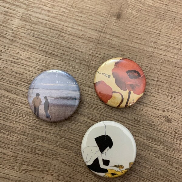 Set of Two Lamp Button Pins - Etsy