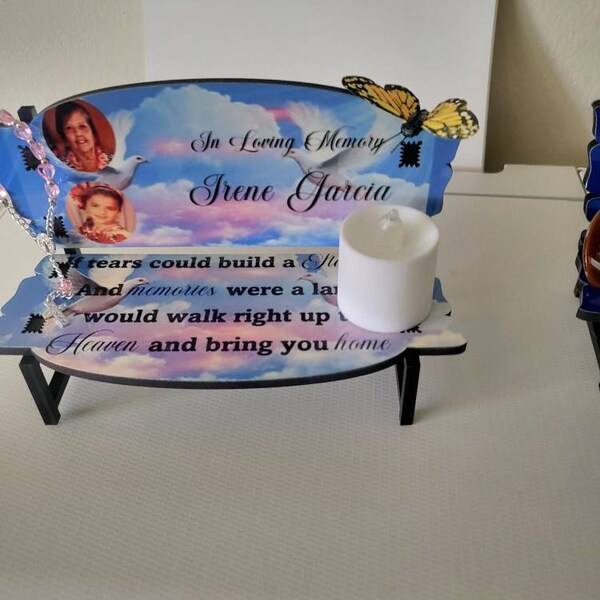 Memorial Bench Template Sublimation Design PNG - Etsy