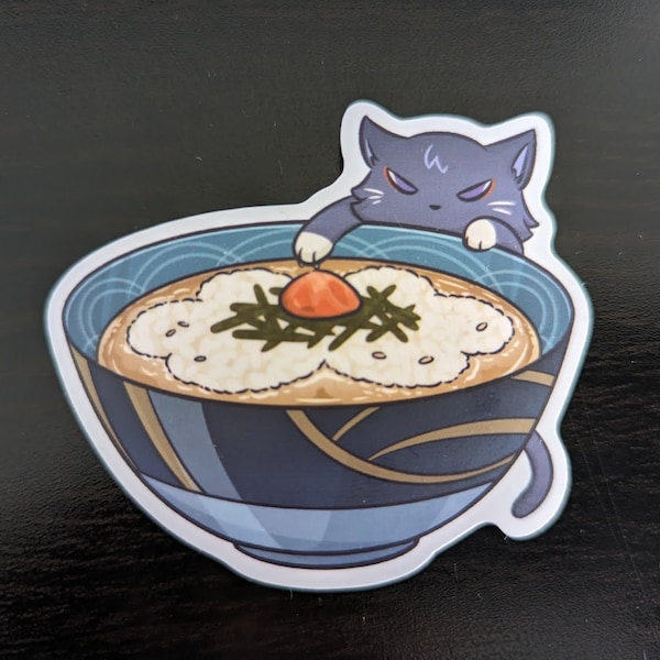 Genshin Specialty Dish Stickers - Zhongli, Xiao, Ganyu, Venti, Kazuha ...