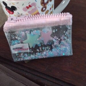 Liquid Glitter Tiny Wallet Life in Plastic, It's Fantastic Pink Small ...