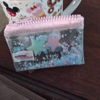 Liquid Glitter Tiny Wallet Life in Plastic, It's Fantastic Pink Small ...