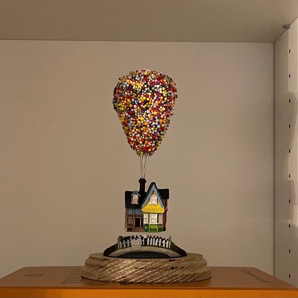 Up House Floating Diorama Replica Inspired by the Pixar up House With ...